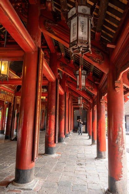 Vue De Van Mieu Quoc Tu Giam Ou Le Temple De La Littérature A été