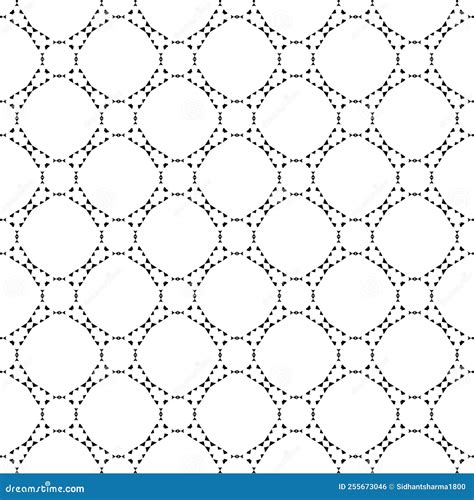 Vector White Background Geometrical Elements Pattern Vector Illustrations Stock Vector