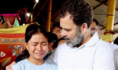 Rahul Gandhi Says Manipur Needs Peace To Heal Peace Is The Only Way