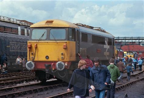 Original 35mm Negative Class 87 87006 Crewe Works Open Day 1984