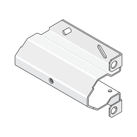 Doorking 1601 280 Aluminum Barrier Arm Bracket Elite