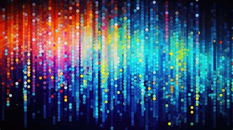 Premium Photo Statistics Data Dots Background