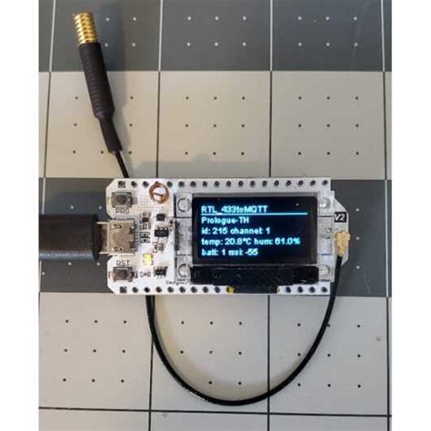 433 Mhz Nest Pas Mort Utilisation Dune Carte Esp32 Avec Module Lora Pour Communiquer Avec