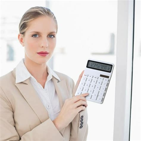 Big Budget Friendly Large Screen Calculator 12 Digit Display