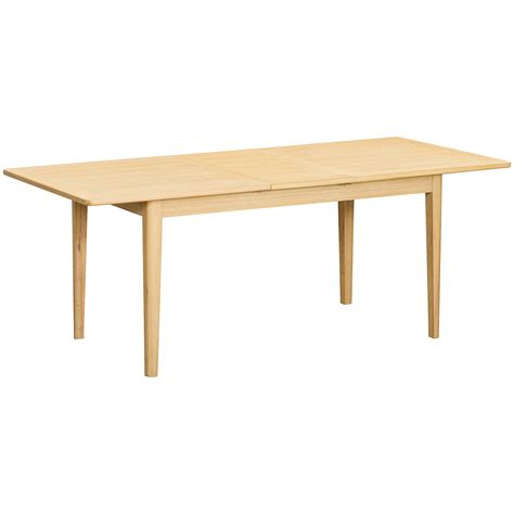 Bruges Medium Extending Table 160 200cm Assembly Required Oak World
