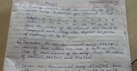 12ecps Data Structure Test