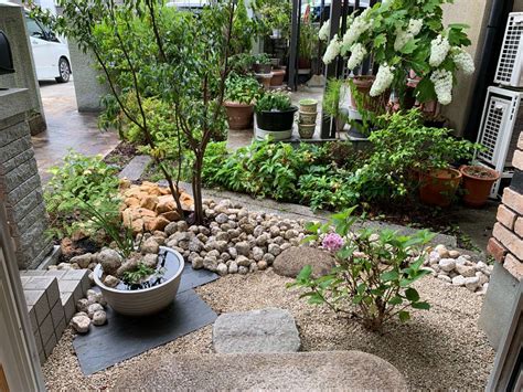 DIYで和風坪庭を作りました 加東市 小野市 加西市の外構工事やエクステリアは庭楽館へ