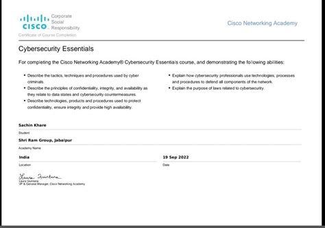 Sachin Khare On Linkedin Ciscocybersecurity