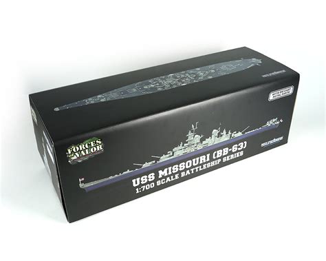 Forces Of Valor Uss Missouri Bb 63 1945 1700 Scale Bellford Toys