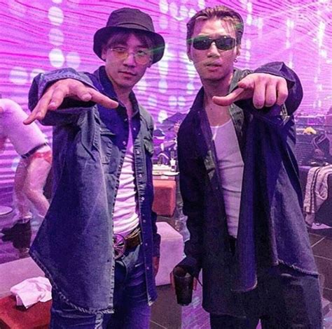 승리 대성 포스 넘치는 투샷90년대 아이돌 느낌