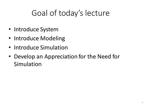 Simulation And Modeling Introductionpptx Physics Science