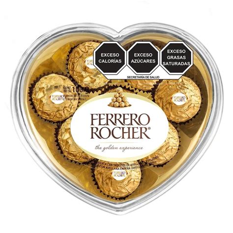 Chocolate Ferrero Caja Corazón 100 G Walmart