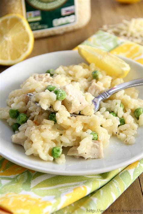 Chicken And Lemon Parmesan Risotto Eat Drink Love