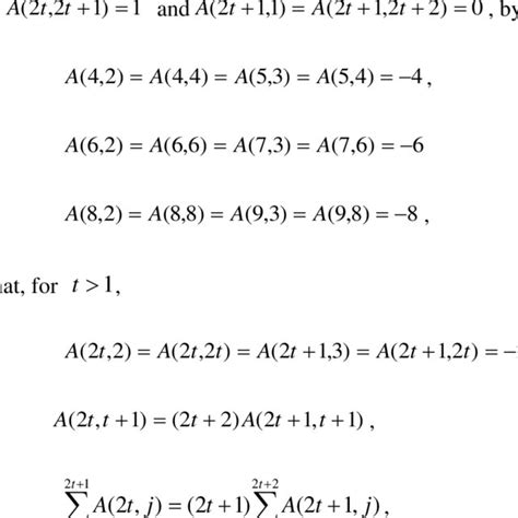 Table For The Coefficients Of The Terms In Download Table