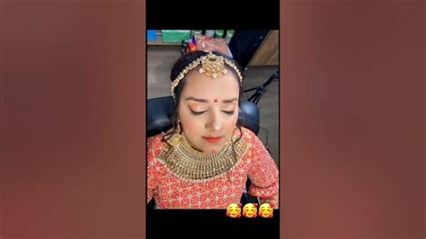 Bridalmakeuptutorial Makeup Makeupshorts Youtubeshorts Shortvideo