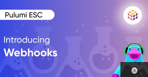 Donald Lutz On Linkedin Introducing Webhooks For Pulumi Esc