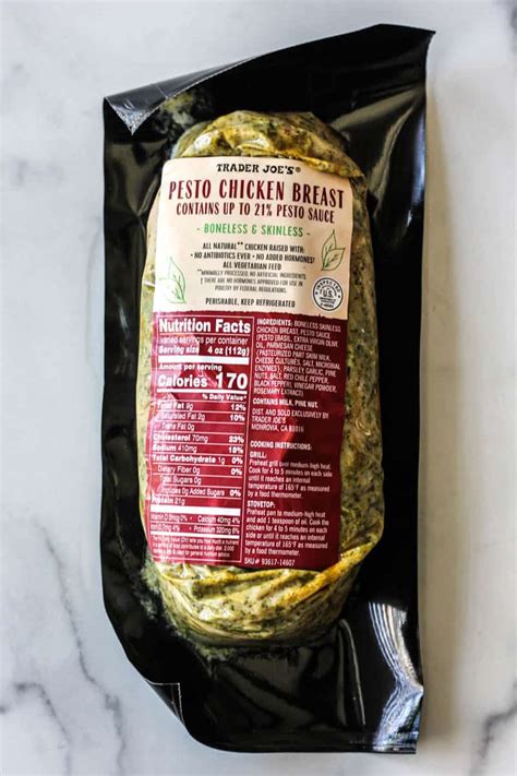 Trader Joes Pesto Chicken At Zelma Radford Blog