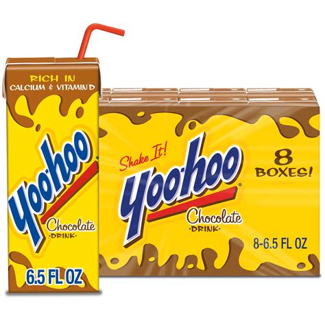 Yoo Hoo Chocolate Drink 8 Pk Boxes Shop Milk At H E B