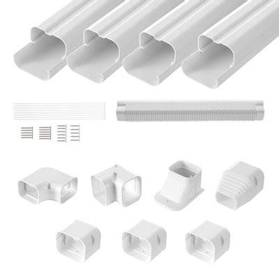 Air Conditioner Line Set Cover Tubing Kit 0 5 Inch Tall Air