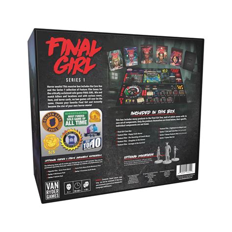 Final Girl Board Game Series 1 Box Franchise English