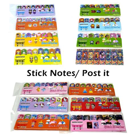 Jual Sticky Notes Mini Pembatas Catatan Kecil Indonesia Shopee Indonesia