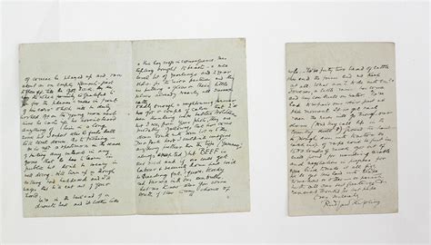 Five Original Hand Writtentyped And Signed Letters From Rudyard