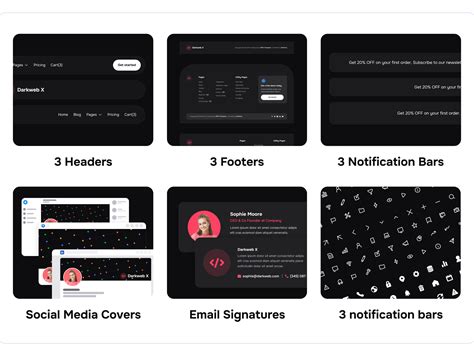 Darkweb X Website Page Template For Webflow