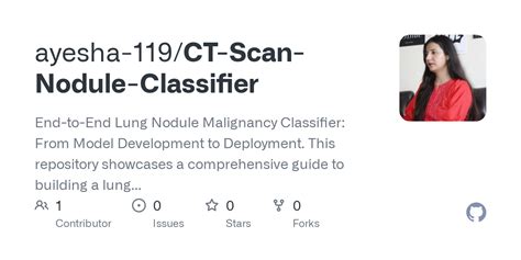 Github Ayesha Ct Scan Nodule Classifier End To End Lung Nodule Malignancy Classifier