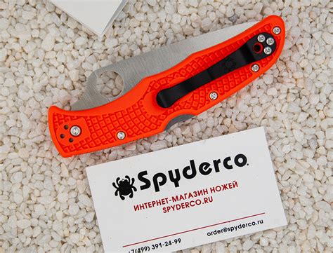 Нож складной SPYDERCO ENDURA 4 C10FPOR - купить по цене 17 040 руб.
