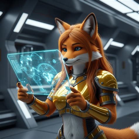 Space Fox By Foxdenai On Deviantart