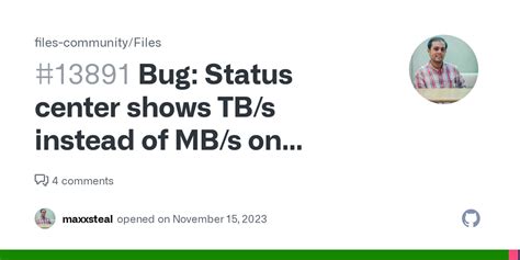 Bug Status Center Shows Tbs Instead Of Mbs On Speed · Issue 13891
