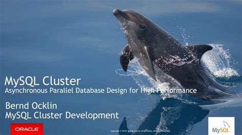 Ndb Cluster 80ocidbt2 Ppt