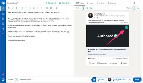 Why Should I Remove Link Card From My Posts User Guide Authoredup