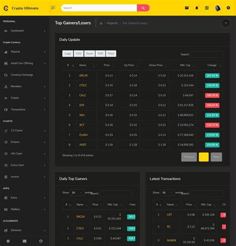 Crypto Ultimate Admin Templates Bootstrap And Web Apps