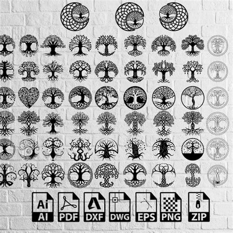 Tree Of Life Svg Etsy