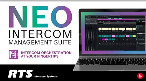 RTS Intercom Systems Launches RTS NEO Intercom Management Suite Software InBroadcast