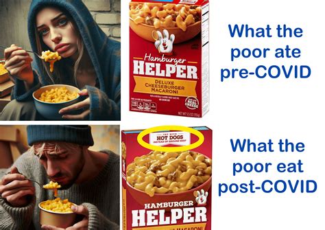 Noticed This On A Box Of Hamburger Helper And It Is A Sad Sign Of Our