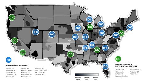 Ltl Freight From Usa Map For Texas