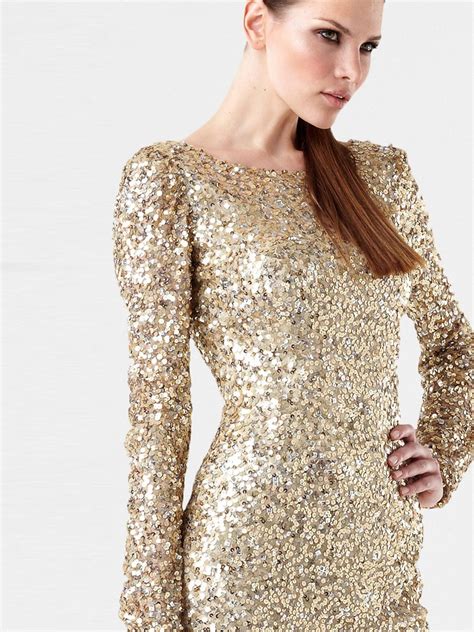 Vestidos De Lentejuelas Una Brillante Alternativa Vestidos Moda 2019 2020