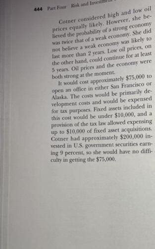 Solved Compute Covariance Of Annual Return Between The