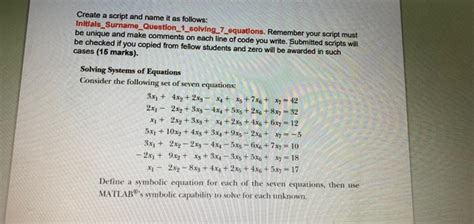 Solved Create A Script And Name It As Follows