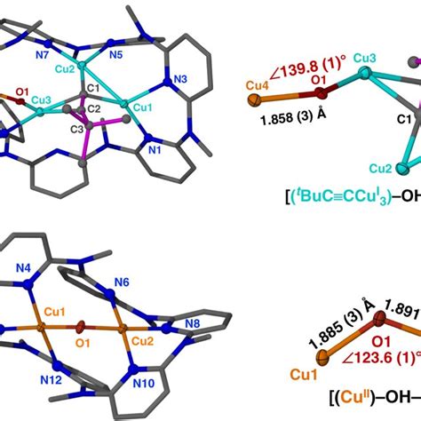 Molecular Structures Of 1 And 2 Crystal Structures And The Cluster Download Scientific Diagram
