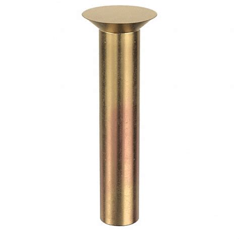 Inch Countersunk Solid Rivet 5 8 In L Countersunk Pk250 6ulg7
