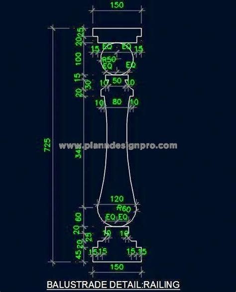 Free Cad Block Columnpillar Design For Elevation And Furniture