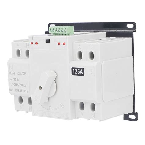 Dual Power Automatic Transfer Switch Electrical Selector Switch For
