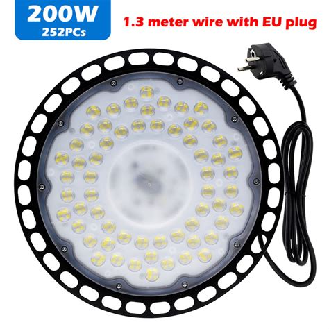 100w 150w 200w Ufo Led High Bay Light Ac220v Waterproof Warehouse
