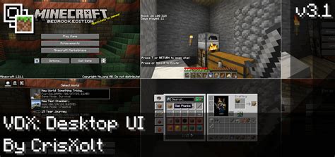 Vdx Javadesktop Ui Minecraft Addon
