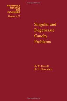 Singular And Degenerate Cauchy Problems PDF
