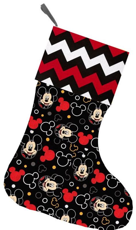 Mickey Mouse Christmas Stocking Mickey Mouse Stocking Character