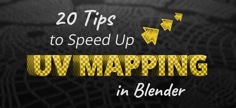 Tips To Speed Up UV Mapping In Blender BlenderNation